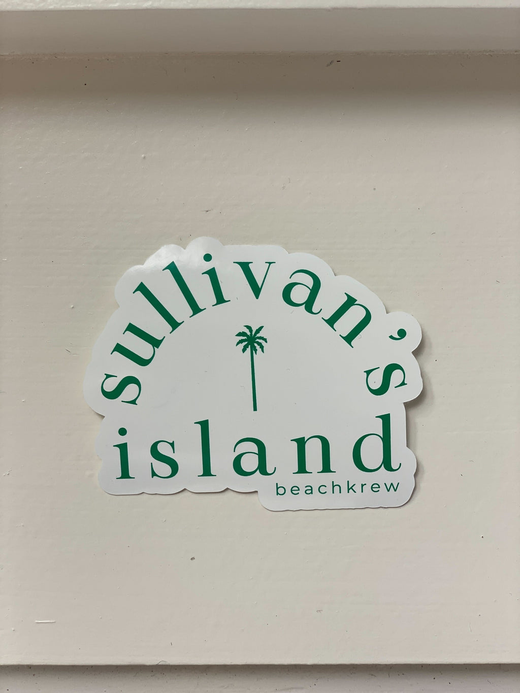 SULLIVAN'S ISLAND STICKERS - GREEN – beachkrew